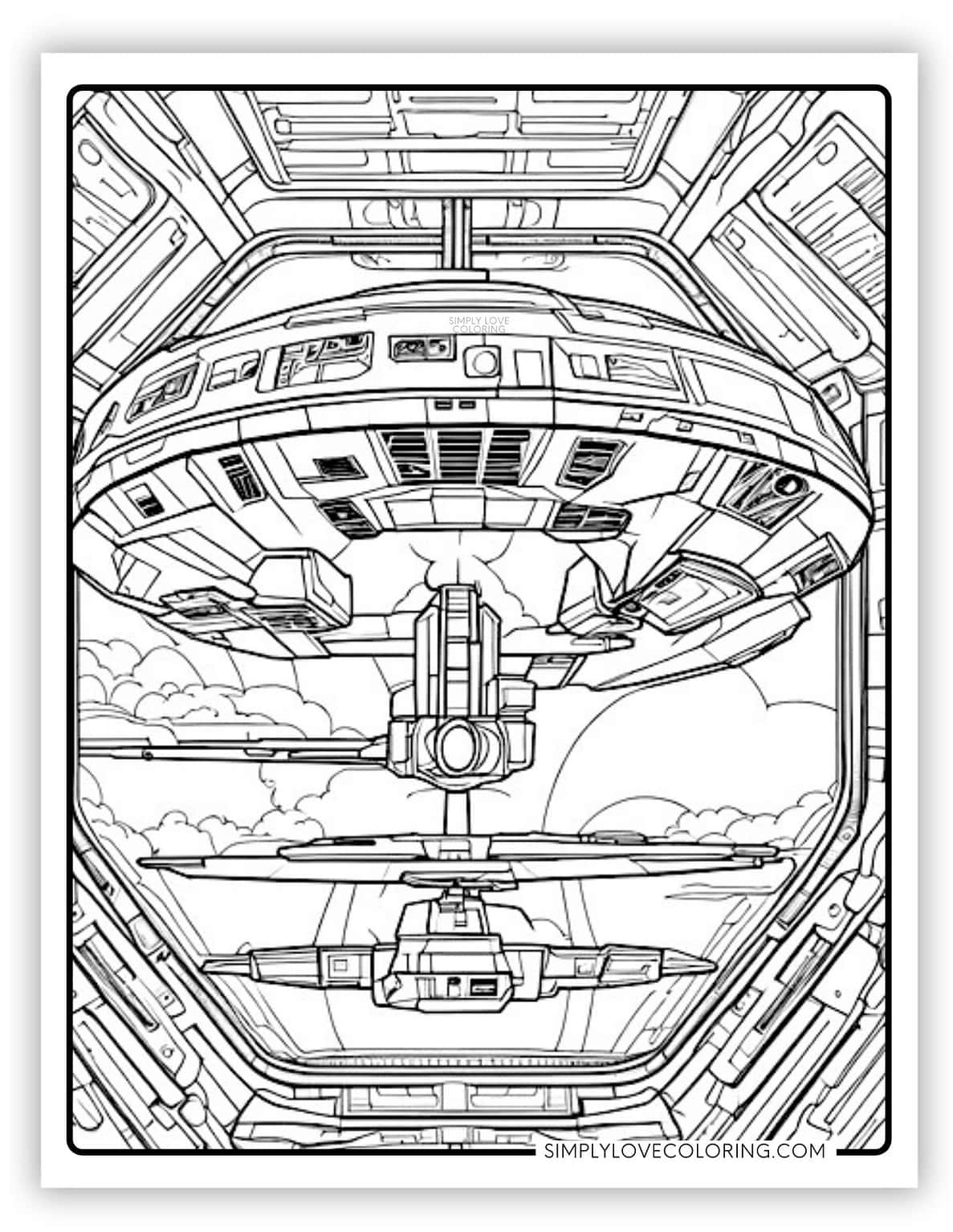 38 Stars Wars Coloring Pages (Free PDF Printables) - Simply Love Coloring