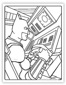 36 Batman Coloring Pages (Free PDF Printables) - Simply Love Coloring