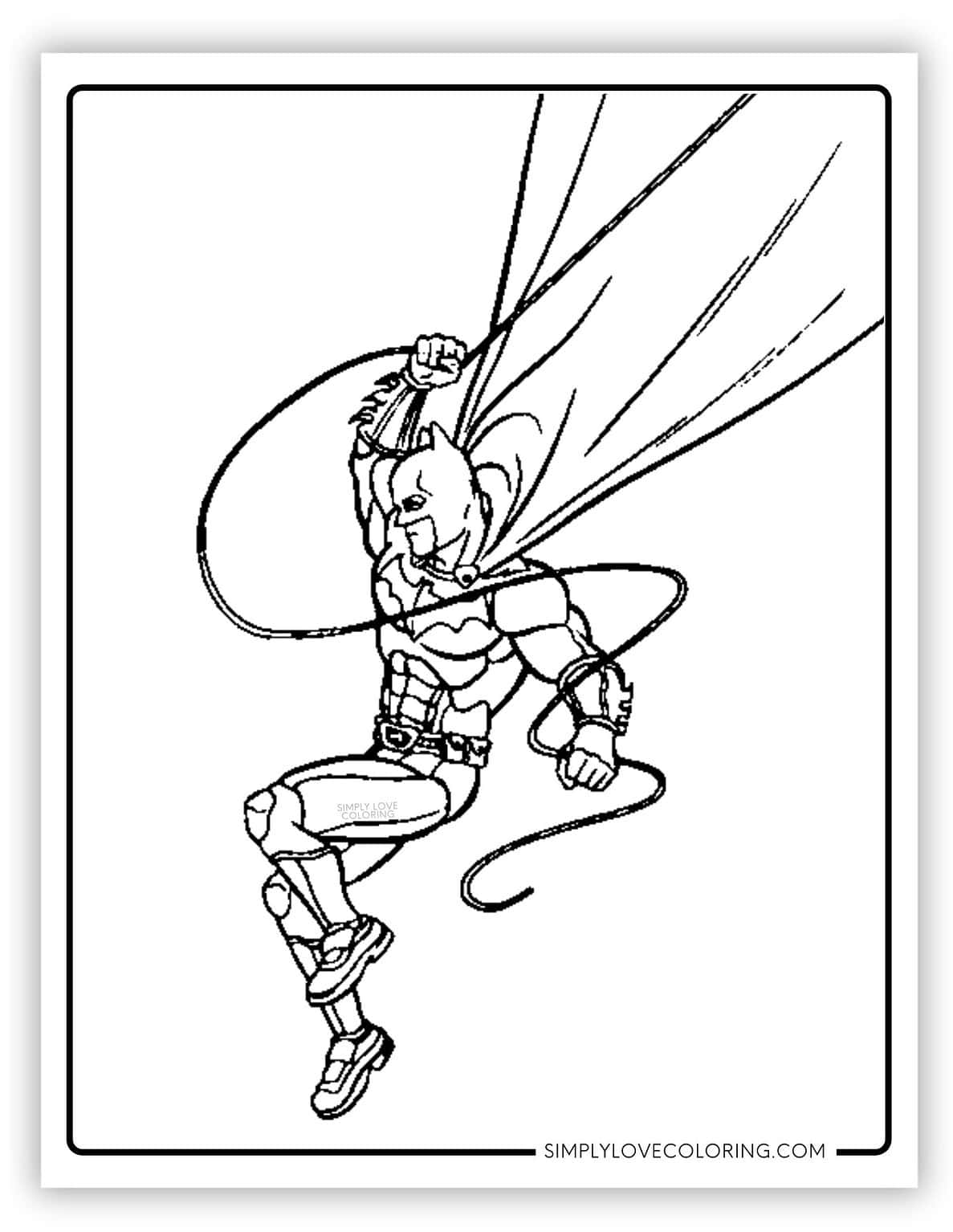 36 Batman Coloring Pages (Free PDF Printables) - Simply Love Coloring