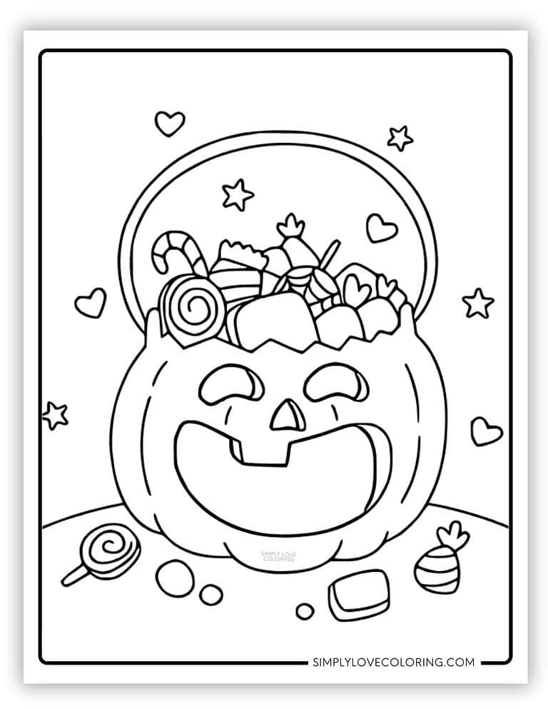 Jack O Lantern Coloring Pages (Free PDF Printables) - Simply Love Coloring