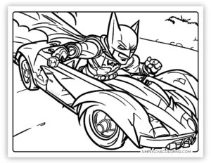 36 Batman Coloring Pages (Free PDF Printables) - Simply Love Coloring