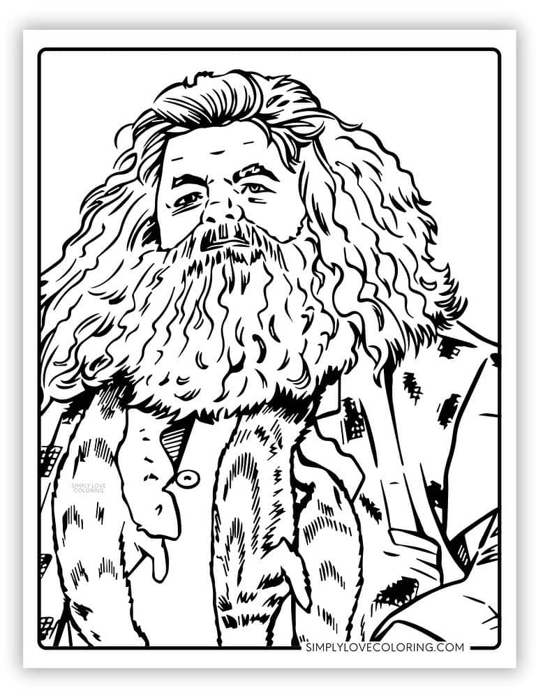 Harry Potter Coloring Pages (Free PDF Printables) - Simply Love Coloring