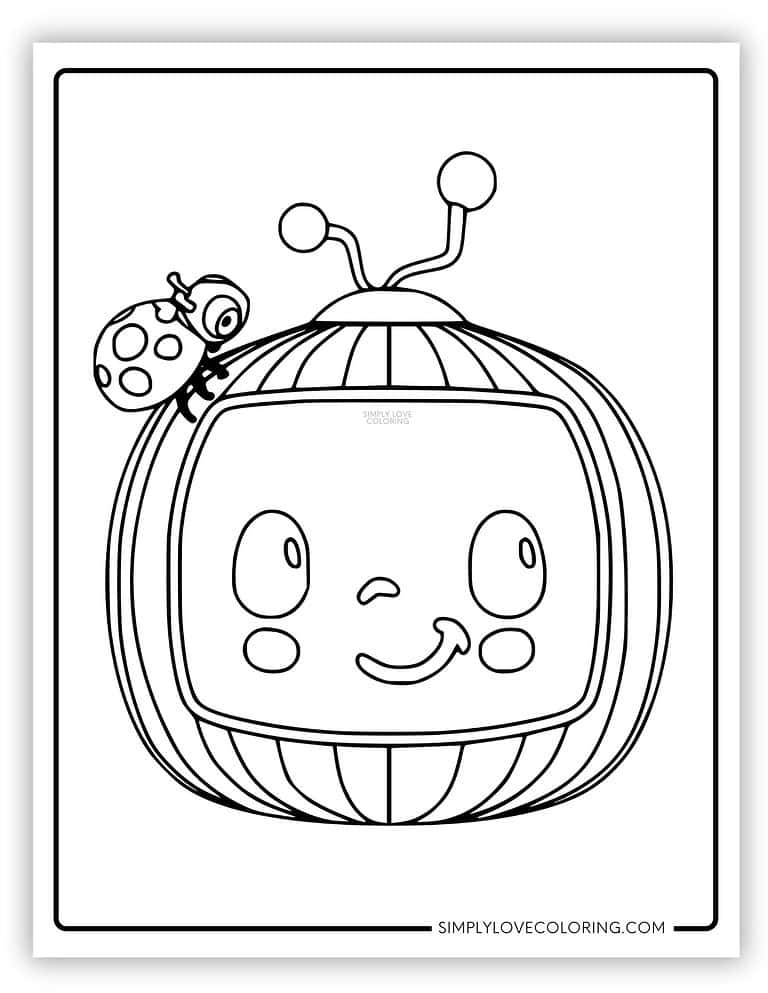 Cocomelon Coloring Pages (Free PDF Printables) - Simply Love Coloring
