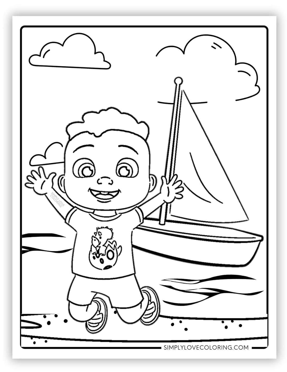 Cocomelon Coloring Pages (Free PDF Printables) - Simply Love Coloring