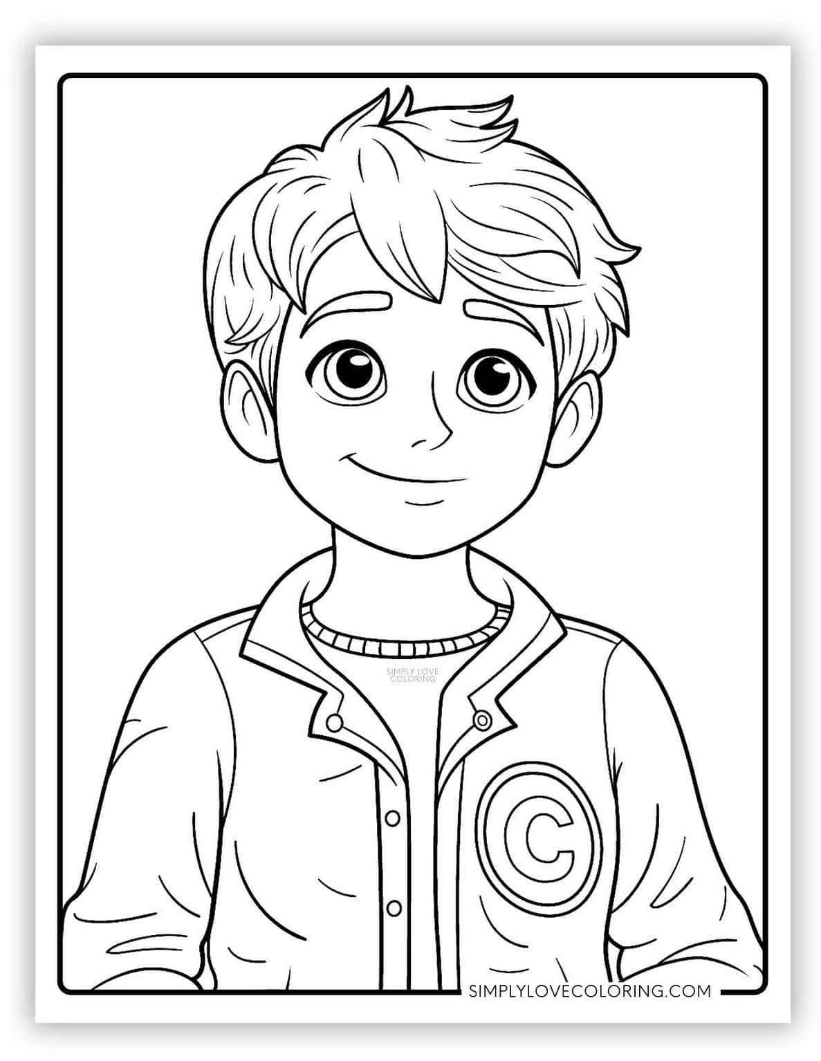 Anime Coloring Pages (Free PDF Printables) - Simply Love Coloring