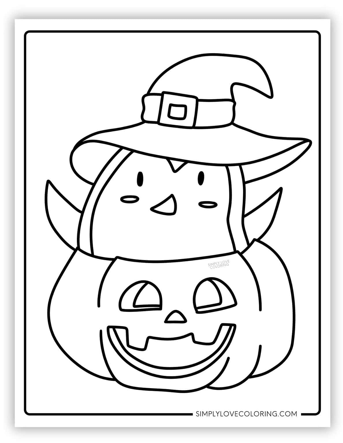 Pumpkin Coloring Pages (Free PDF Printables) - Simply Love Coloring