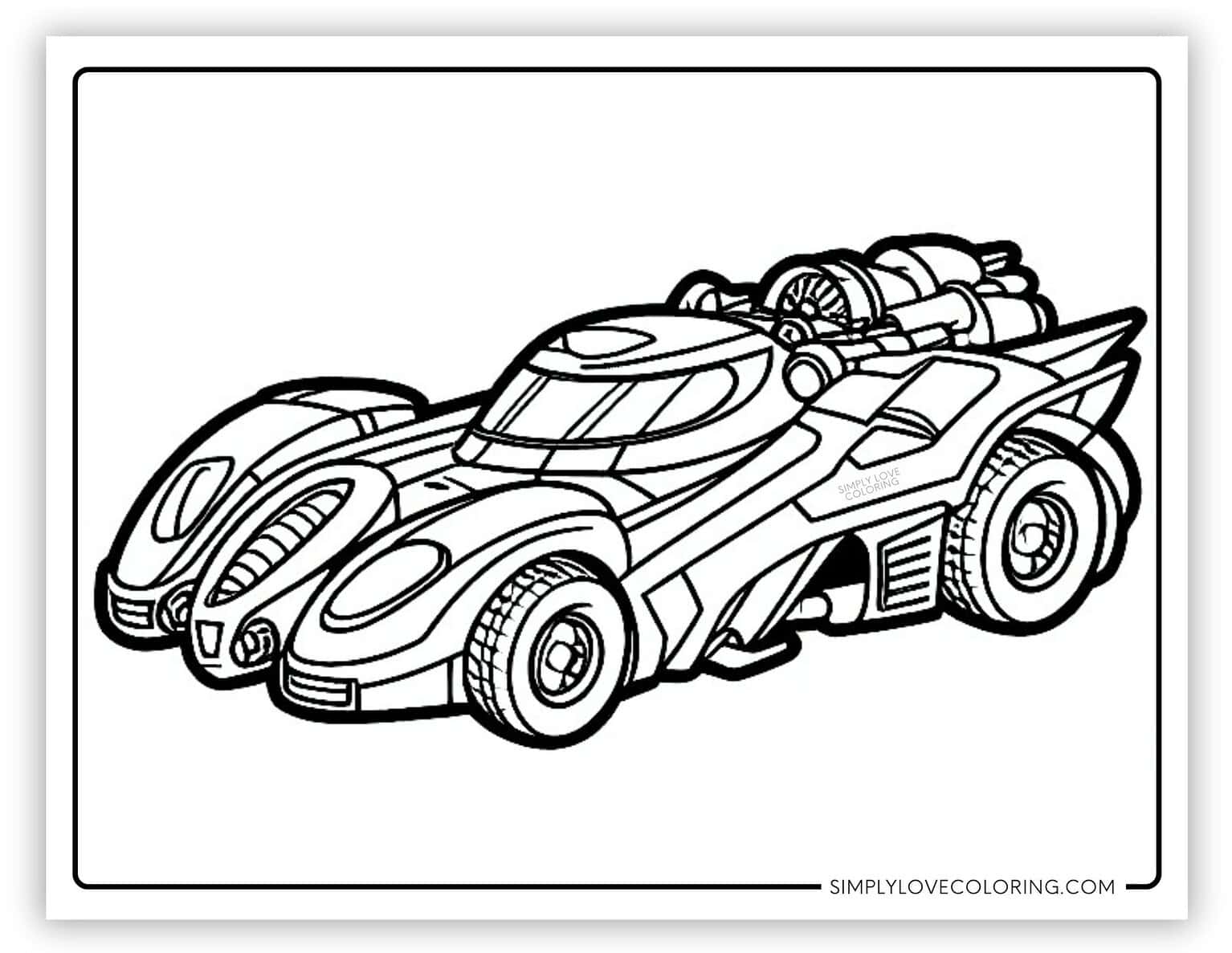 36 Batman Coloring Pages (Free PDF Printables) - Simply Love Coloring