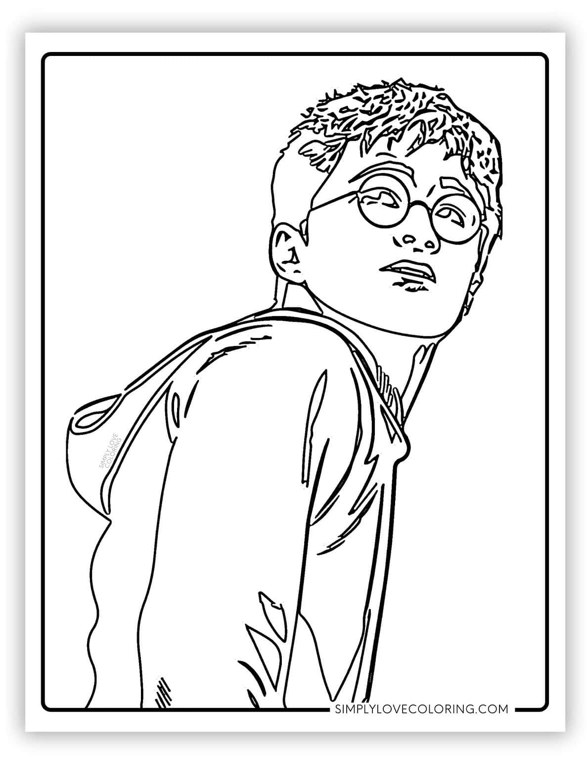 Harry Potter Coloring Pages (Free PDF Printables) - Simply Love Coloring