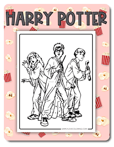 Kids Movie Coloring Pages (Free PDF Printables) - Simply Love Coloring