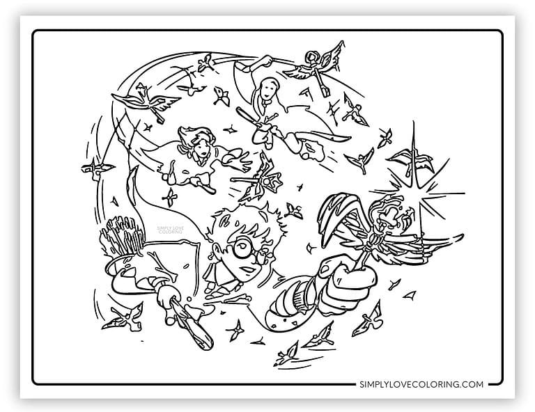 Harry Potter Coloring Pages (Free PDF Printables) - Simply Love Coloring