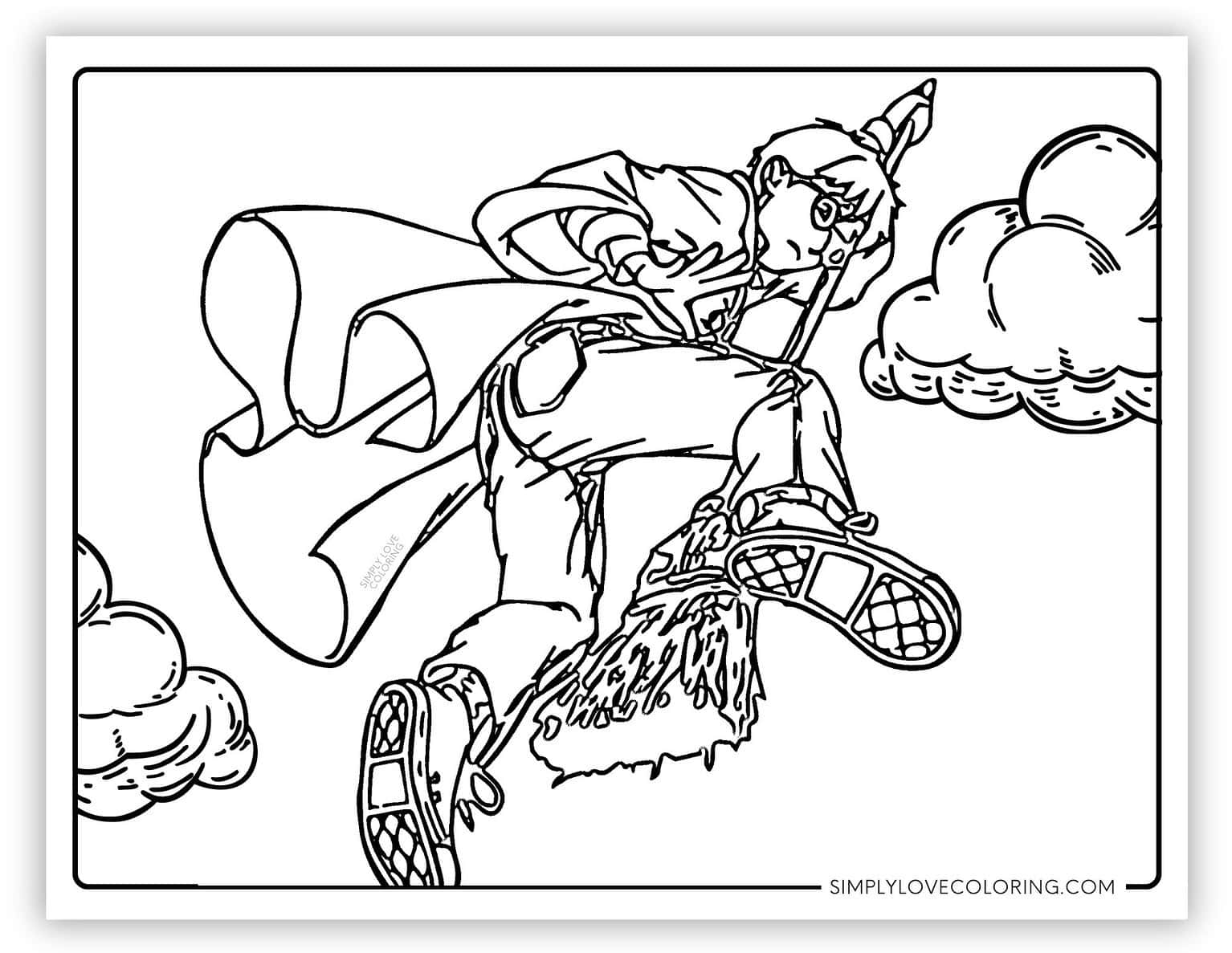 Harry Potter Coloring Pages (Free PDF Printables) - Simply Love Coloring