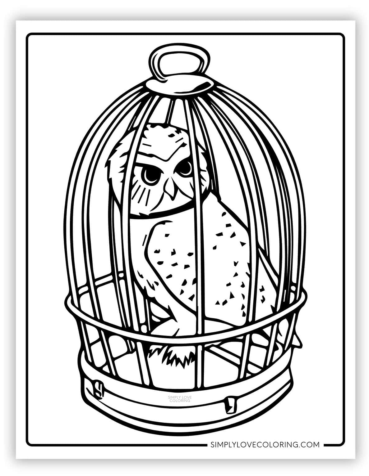 Harry Potter Coloring Pages (Free PDF Printables) - Simply Love Coloring