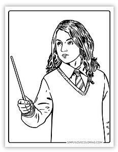 Harry Potter Coloring Pages (Free PDF Printables) - Simply Love Coloring
