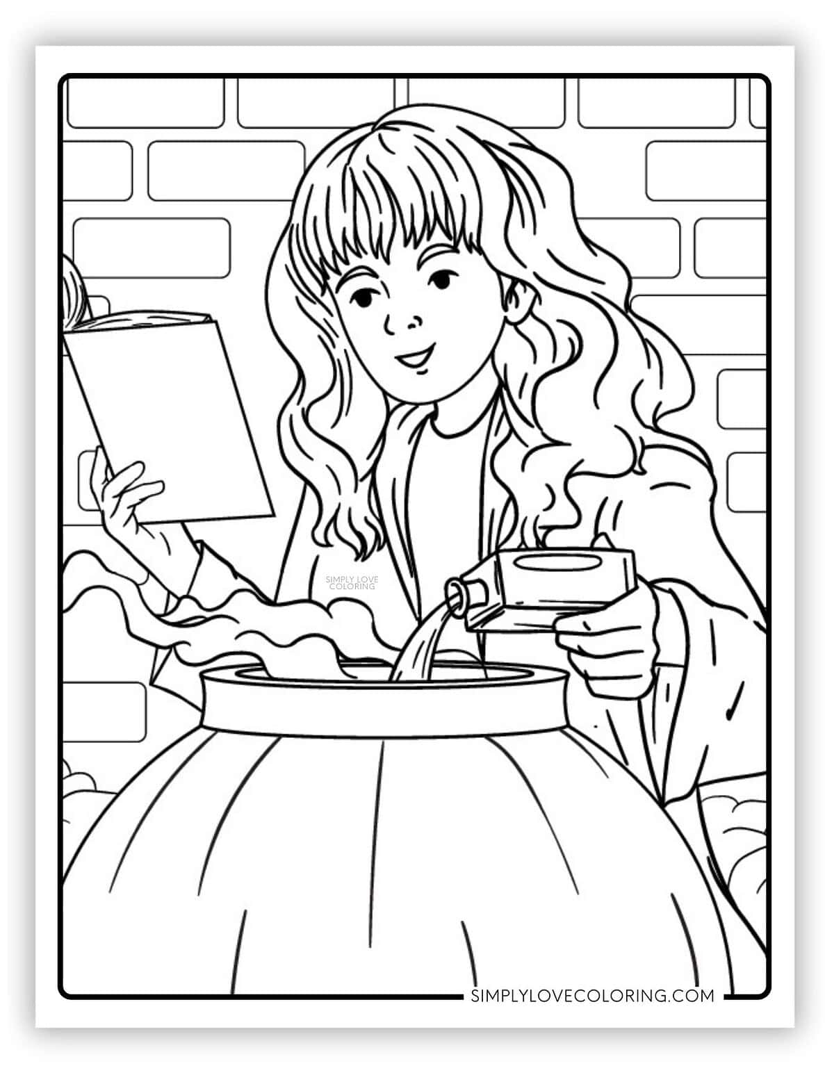 Harry Potter Coloring Pages (Free PDF Printables) - Simply Love Coloring