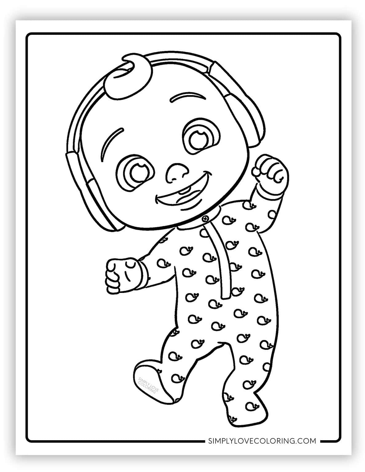 Cocomelon Coloring Pages (Free PDF Printables) - Simply Love Coloring
