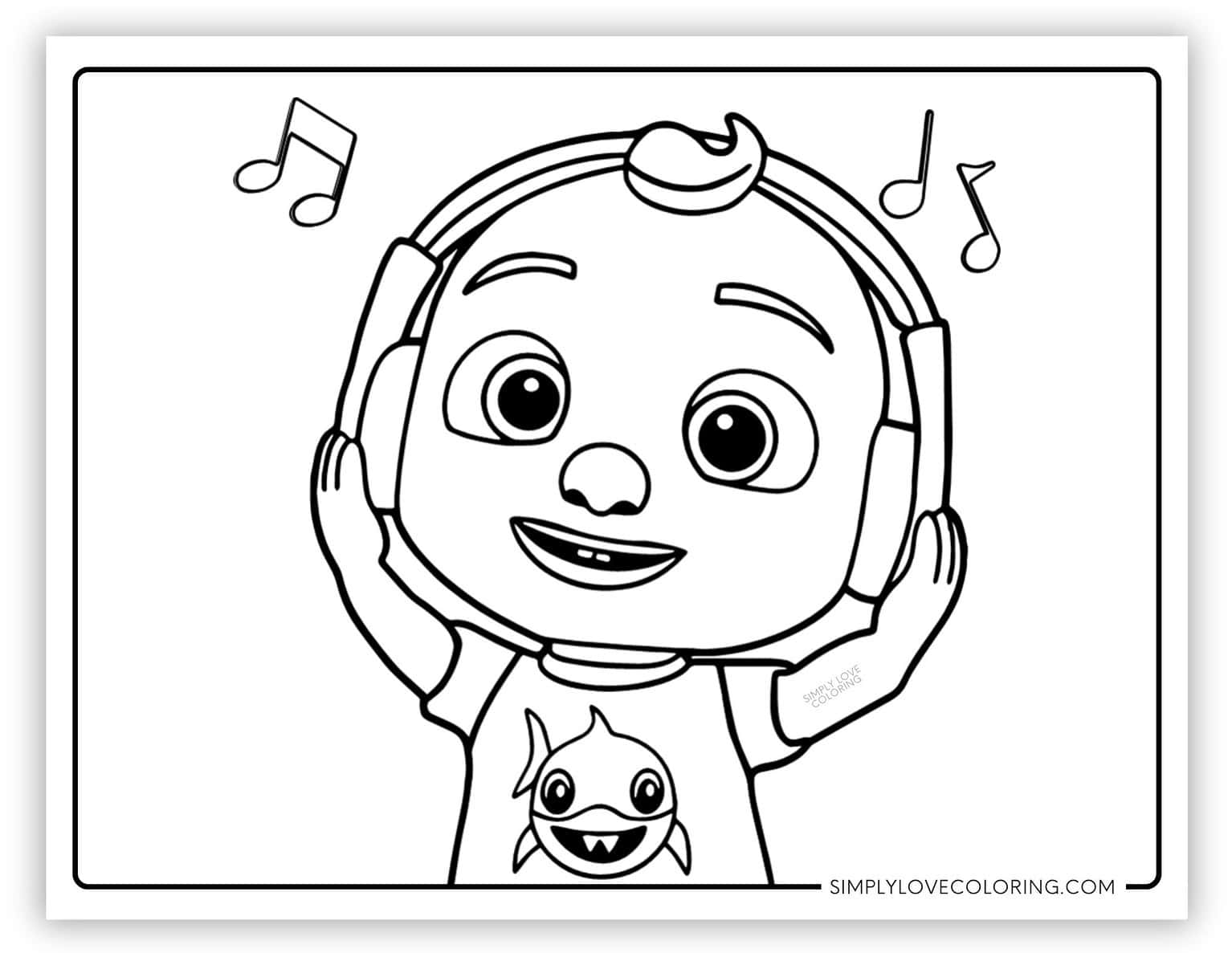 Cocomelon Coloring Pages (Free PDF Printables) - Simply Love Coloring