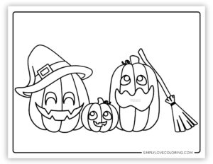 Pumpkin Coloring Pages (Free PDF Printables) - Simply Love Coloring
