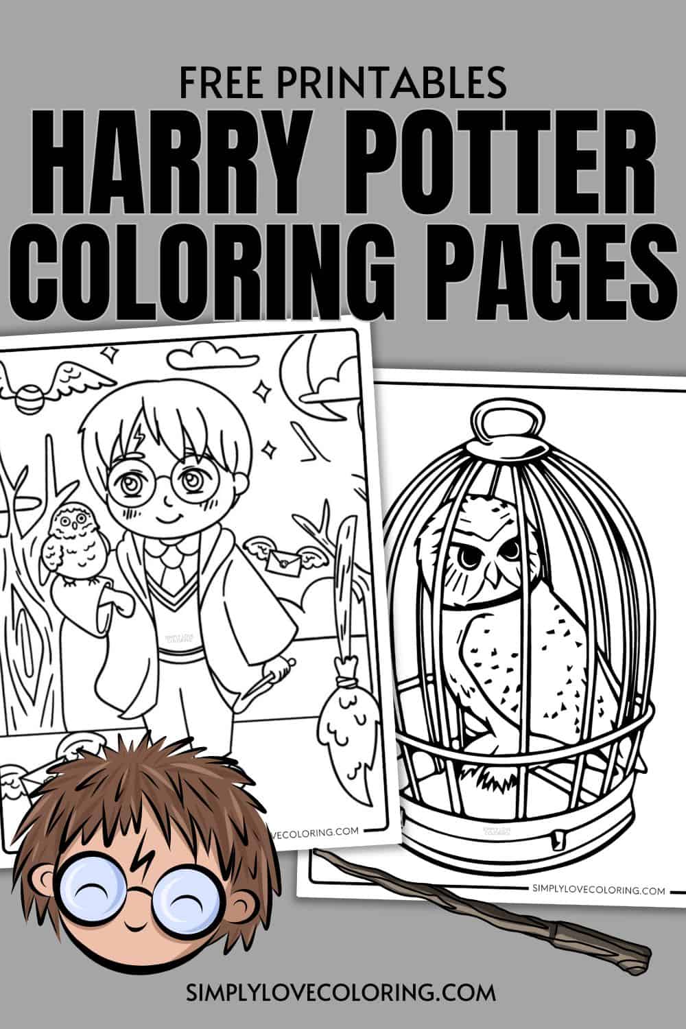 Harry Potter Coloring Pages (Free PDF Printables) - Simply Love Coloring