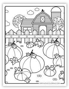 Pumpkin Coloring Pages (Free PDF Printables) - Simply Love Coloring