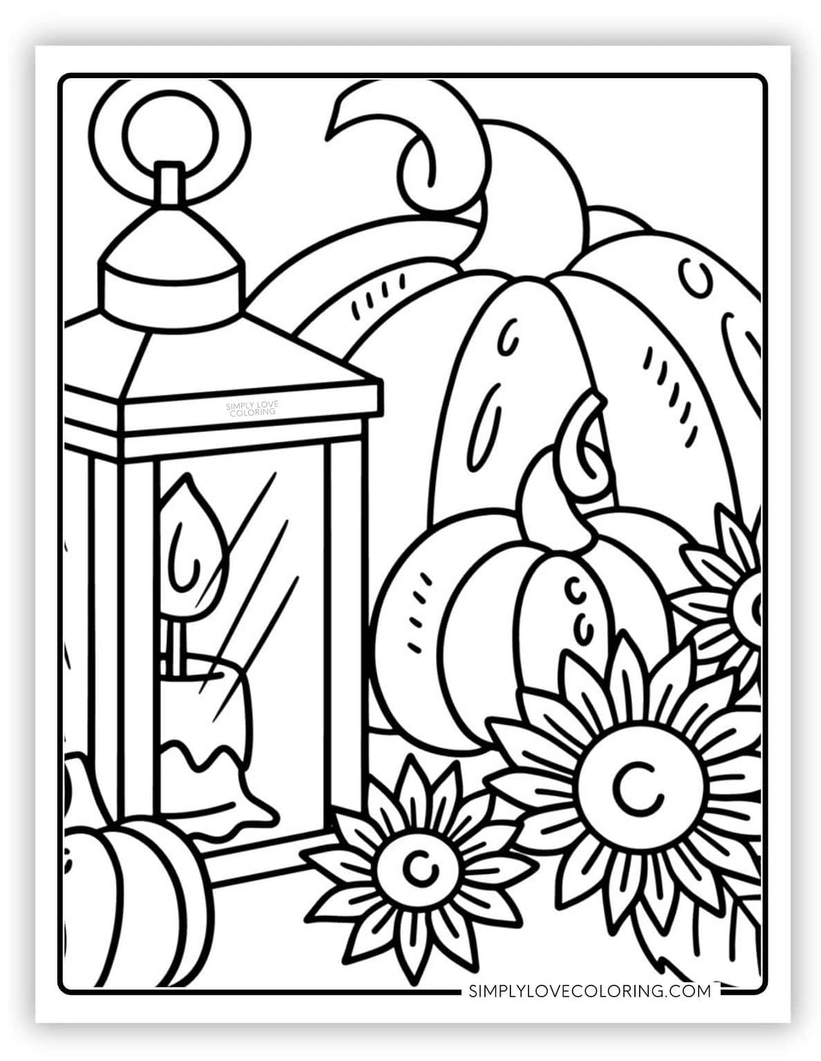 Pumpkin Coloring Pages (Free PDF Printables) - Simply Love Coloring