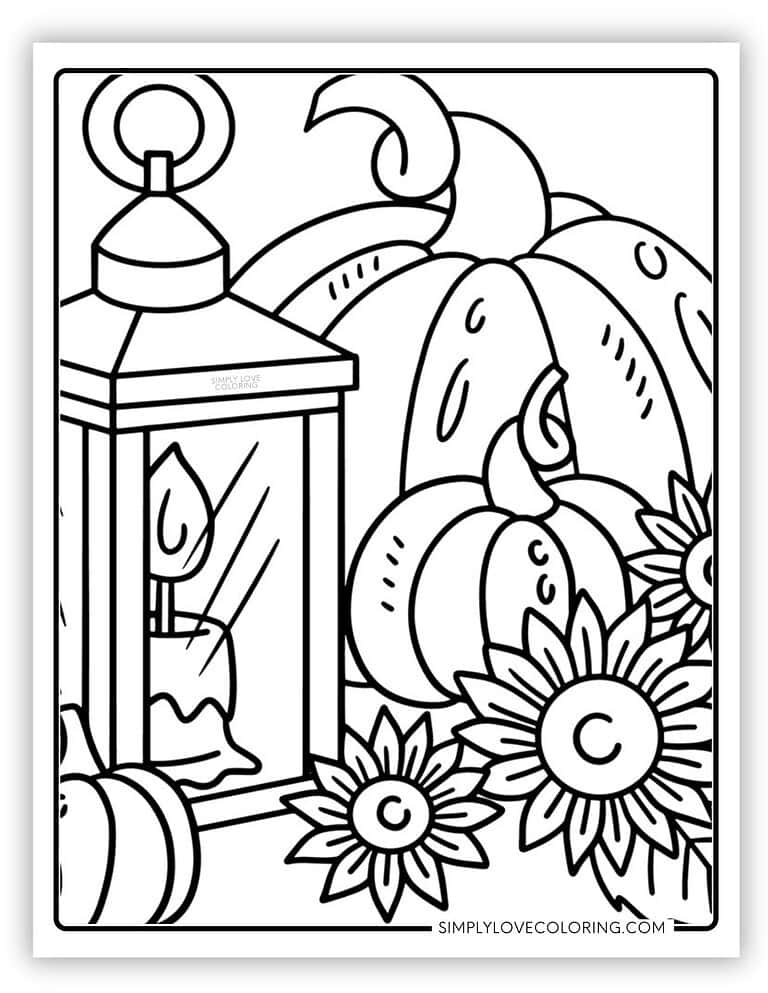 Pumpkin Coloring Pages (Free PDF Printables) - Simply Love Coloring