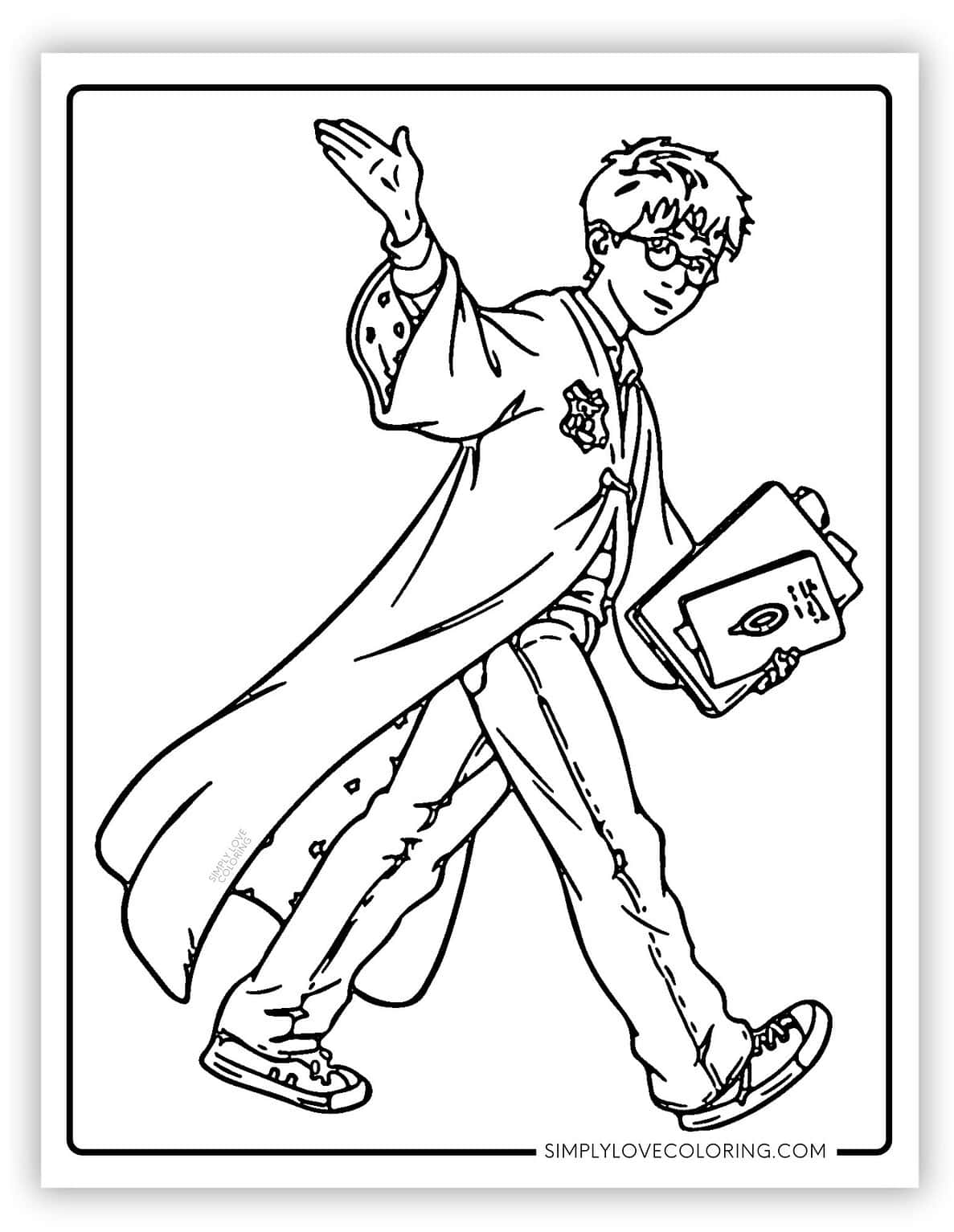 Harry Potter Coloring Pages (Free PDF Printables) - Simply Love Coloring