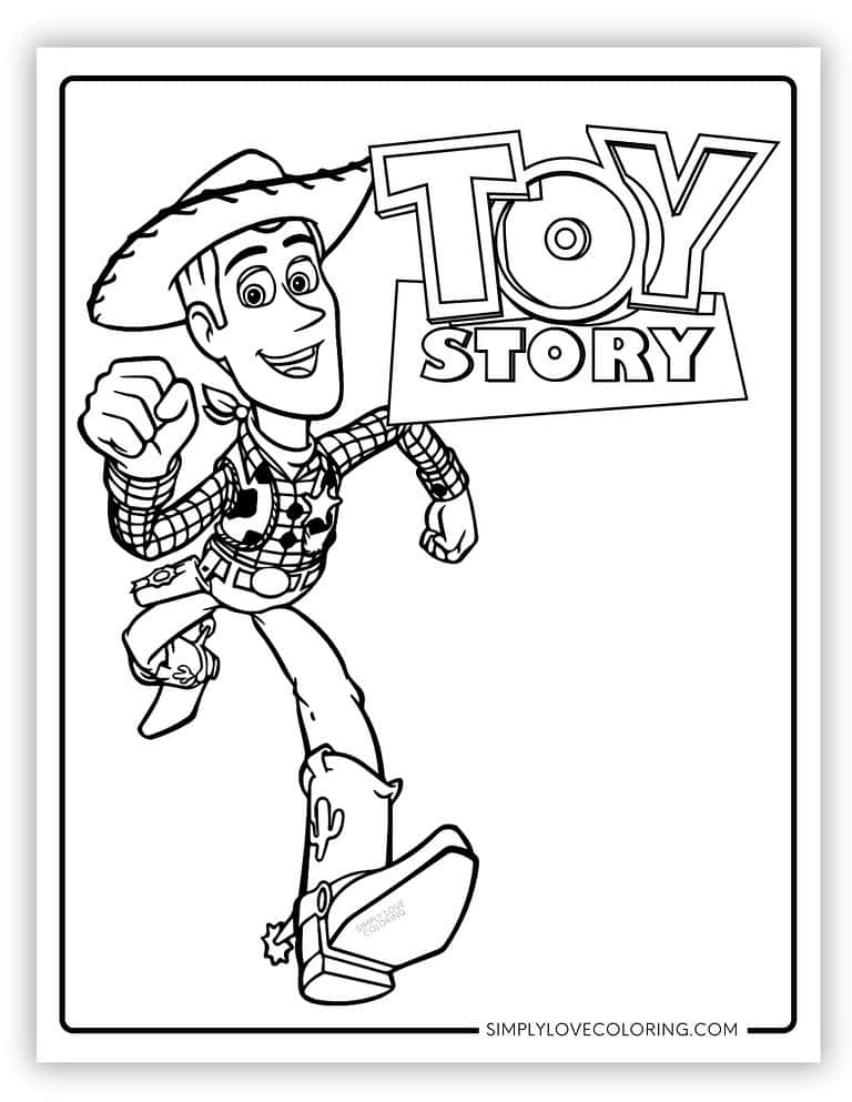 39 Toy Story Coloring Pages (Free PDF Printables) - Simply Love Coloring