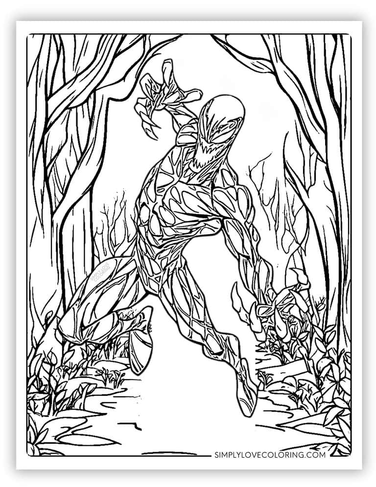 Carnage Coloring Pages (Free PDF Printables) - Simply Love Coloring