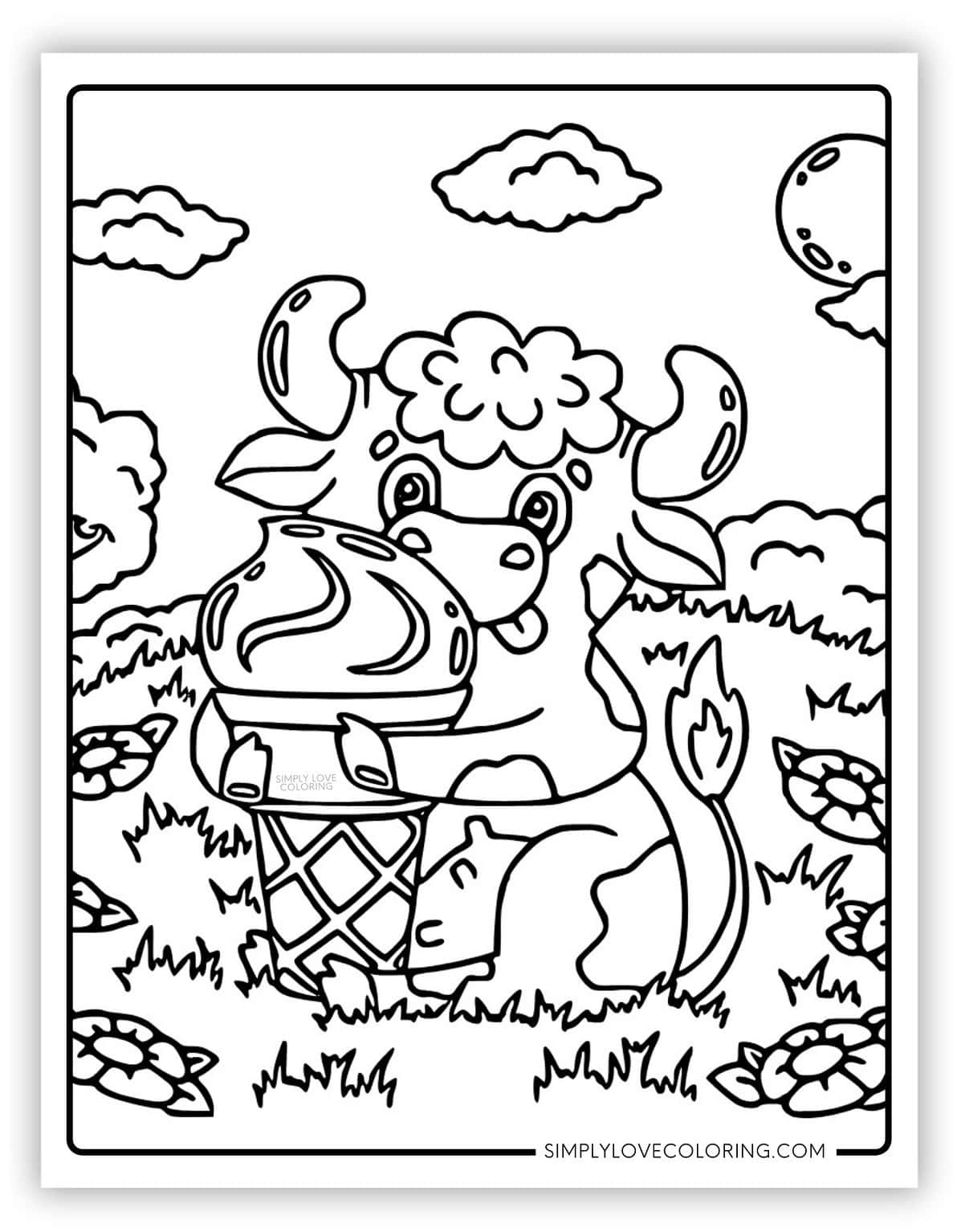 Ice Cream Coloring Pages (Free PDF Printables) - Simply Love Coloring