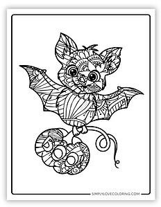 Halloween Mandala Coloring Pages (Free PDF Printables) - Simply Love ...