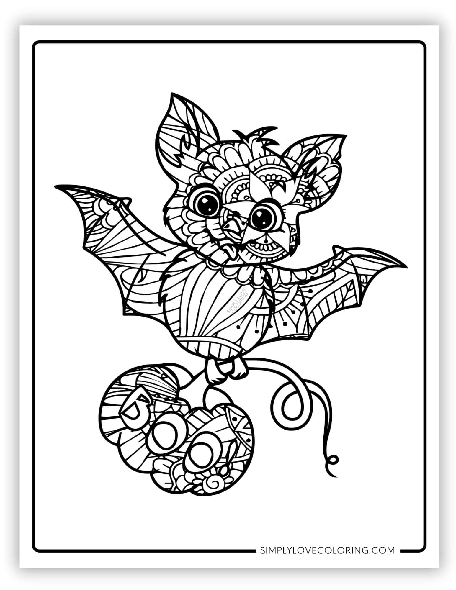 Halloween Mandala Coloring Pages (Free PDF Printables) - Simply Love ...