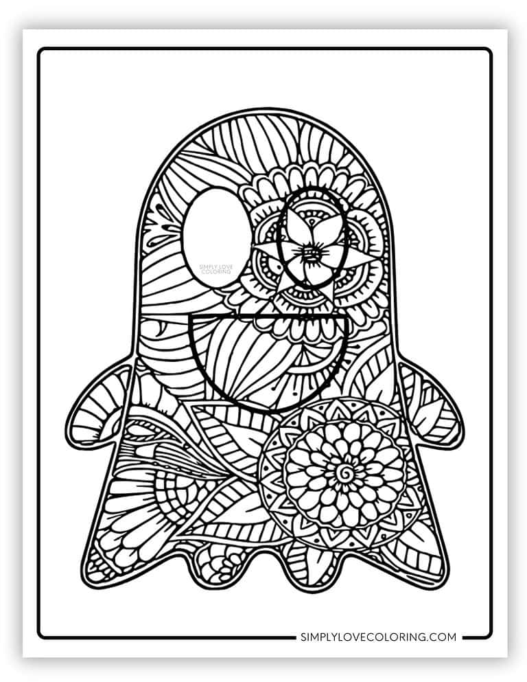 Halloween Mandala Coloring Pages (Free PDF Printables) - Simply Love ...