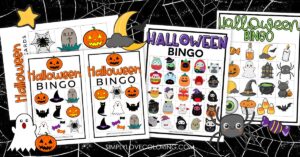 Halloween Bingo Cards (Free PDF Printables) - Simply Love Coloring