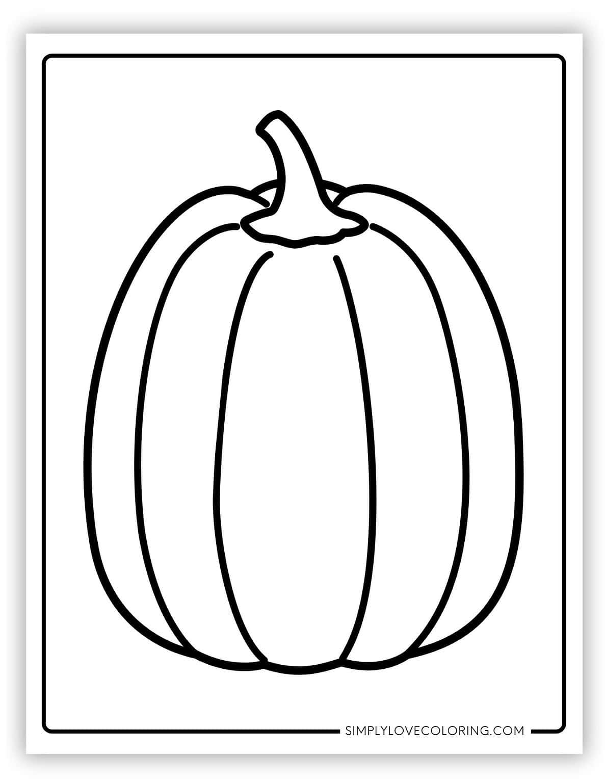 Pumpkin Templates (Free PDF Printables) - Simply Love Coloring
