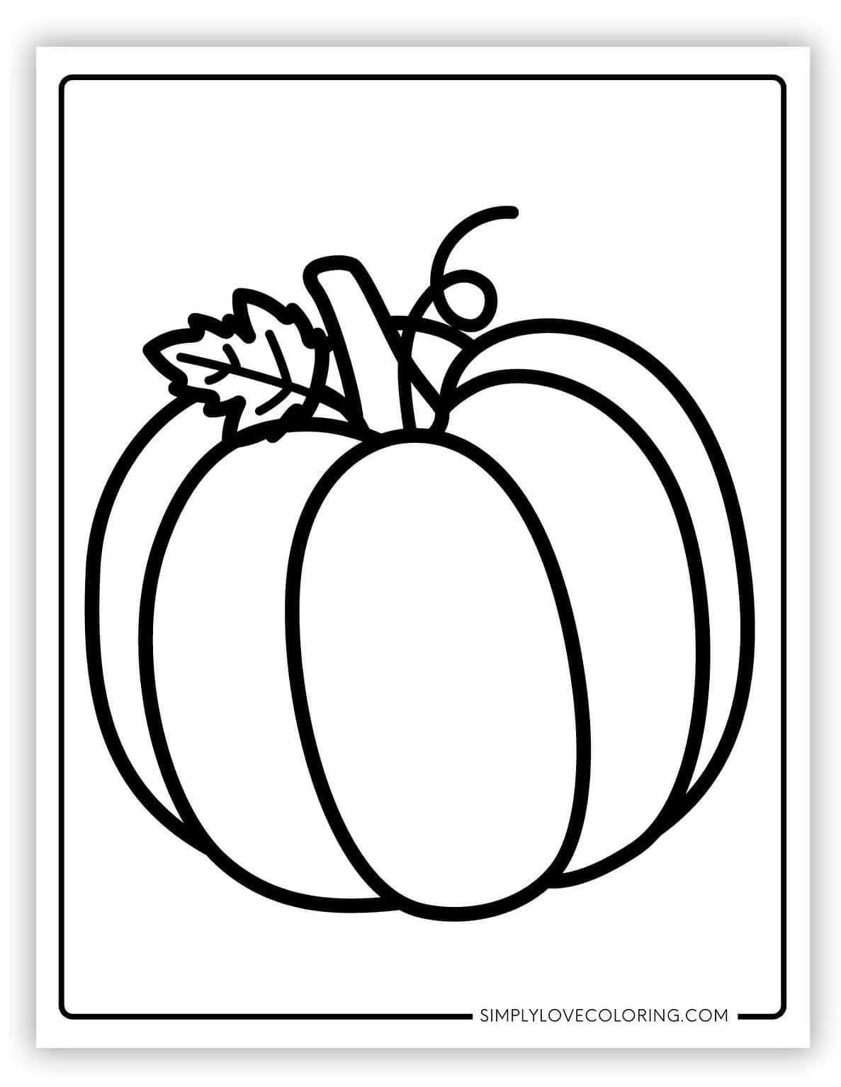 Pumpkin Templates (Free PDF Printables) - Simply Love Coloring
