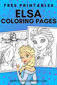 Elsa Coloring Pages (Free PDF Printables) - Simply Love Coloring