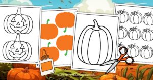 Pumpkin Templates (Free PDF Printables) - Simply Love Coloring