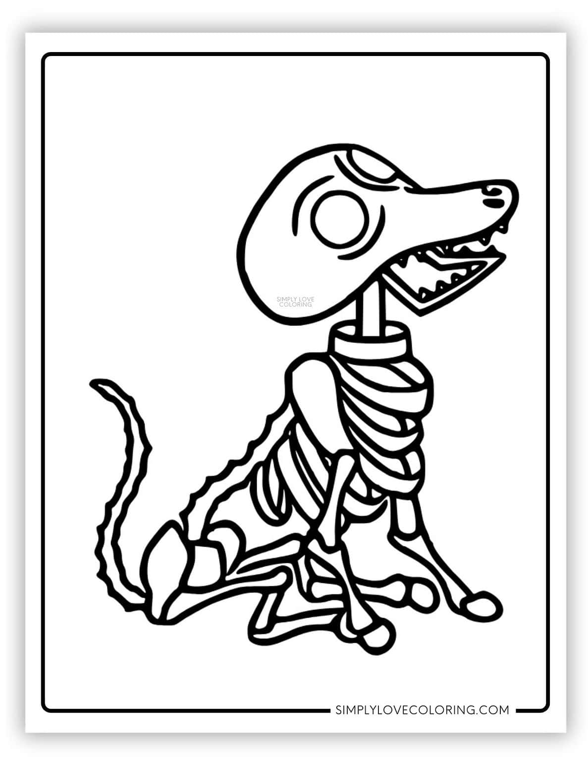 Corpse Bride Coloring Pages (Free PDF Printables) - Simply Love Coloring