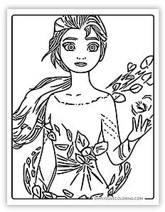 Elsa Coloring Pages (Free PDF Printables) - Simply Love Coloring