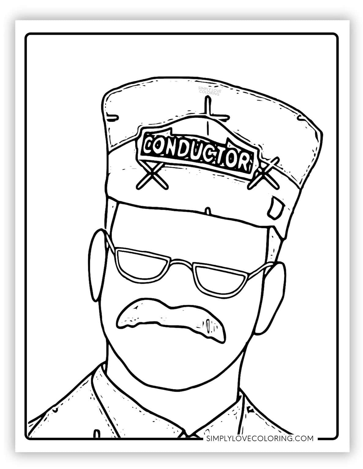 Polar Express Coloring Pages (Free PDF Printables) - Simply Love Coloring
