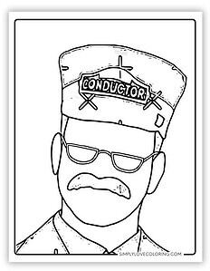 Polar Express Coloring Pages (Free PDF Printables) - Simply Love Coloring