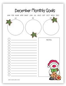 December Planner Printables (Free PDF Downloads) - Simply Love Coloring