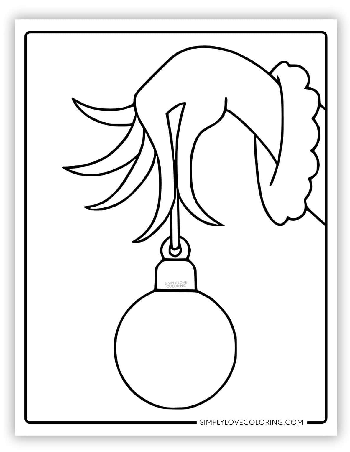Grinch Coloring Pages (Free PDF Printables) - Simply Love Coloring