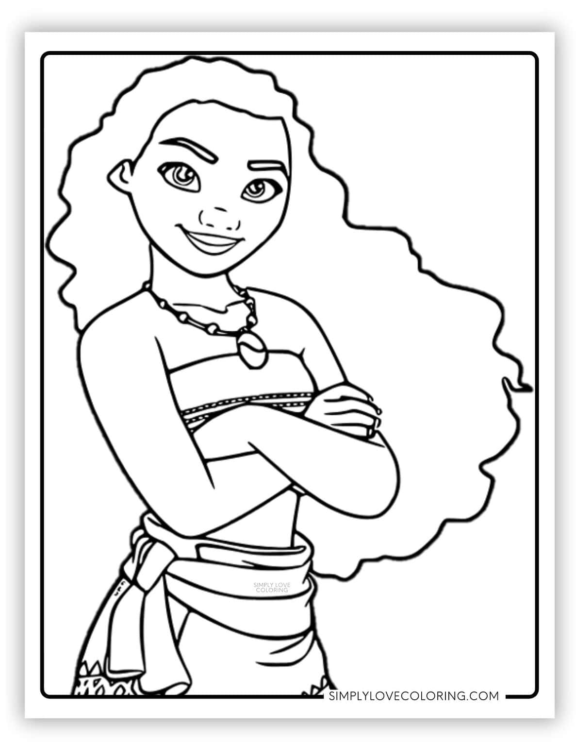 Disney Princess Coloring Pages (Free PDF Printables) - Simply Love Coloring