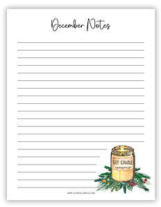 December Planner Printables (Free PDF Downloads) - Simply Love Coloring