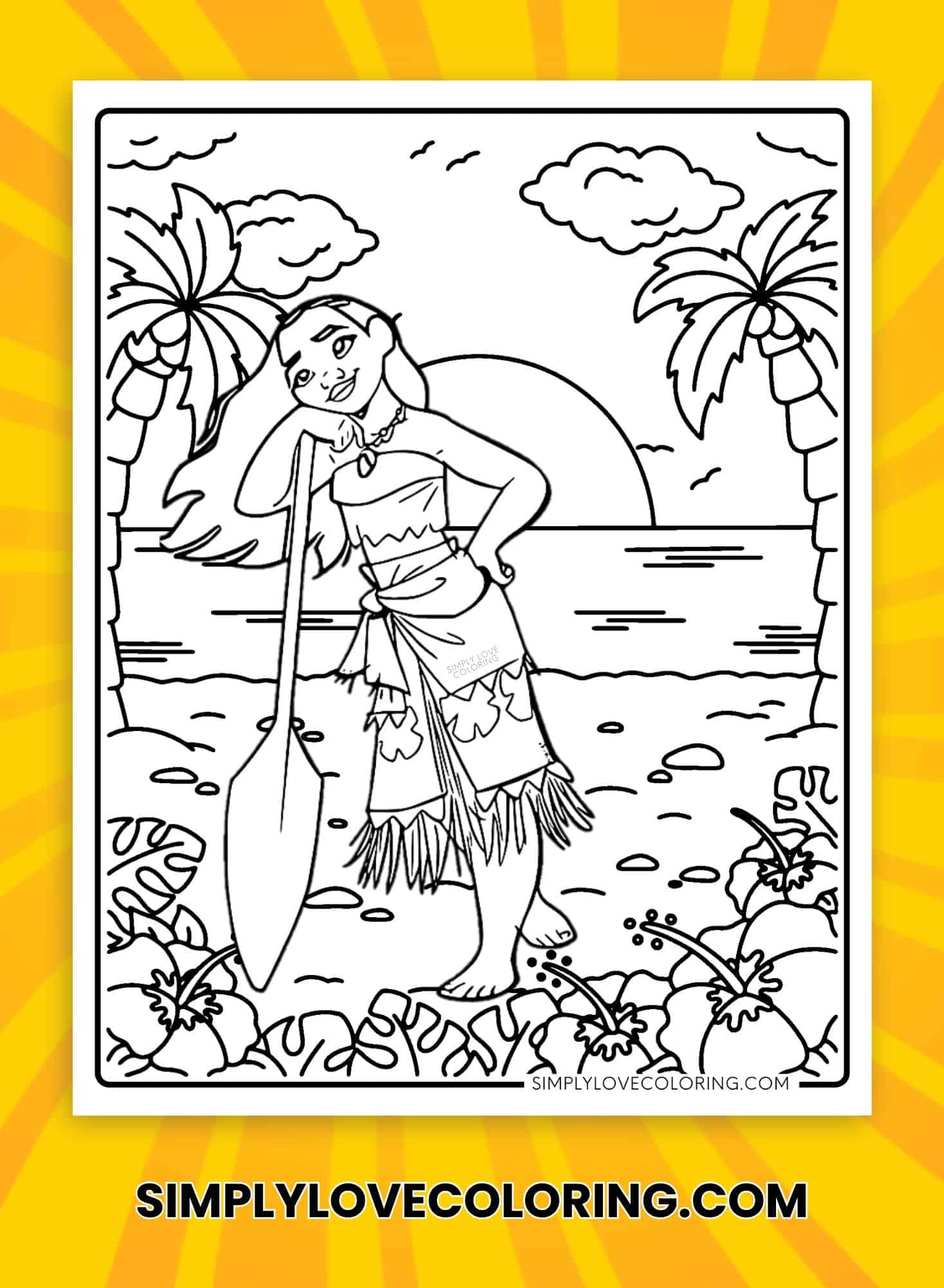 Disney Princess Coloring Pages (Free PDF Printables) - Simply Love Coloring
