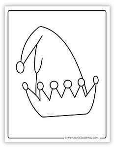 Elf Coloring Pages (Free PDF Printables) - Simply Love Coloring