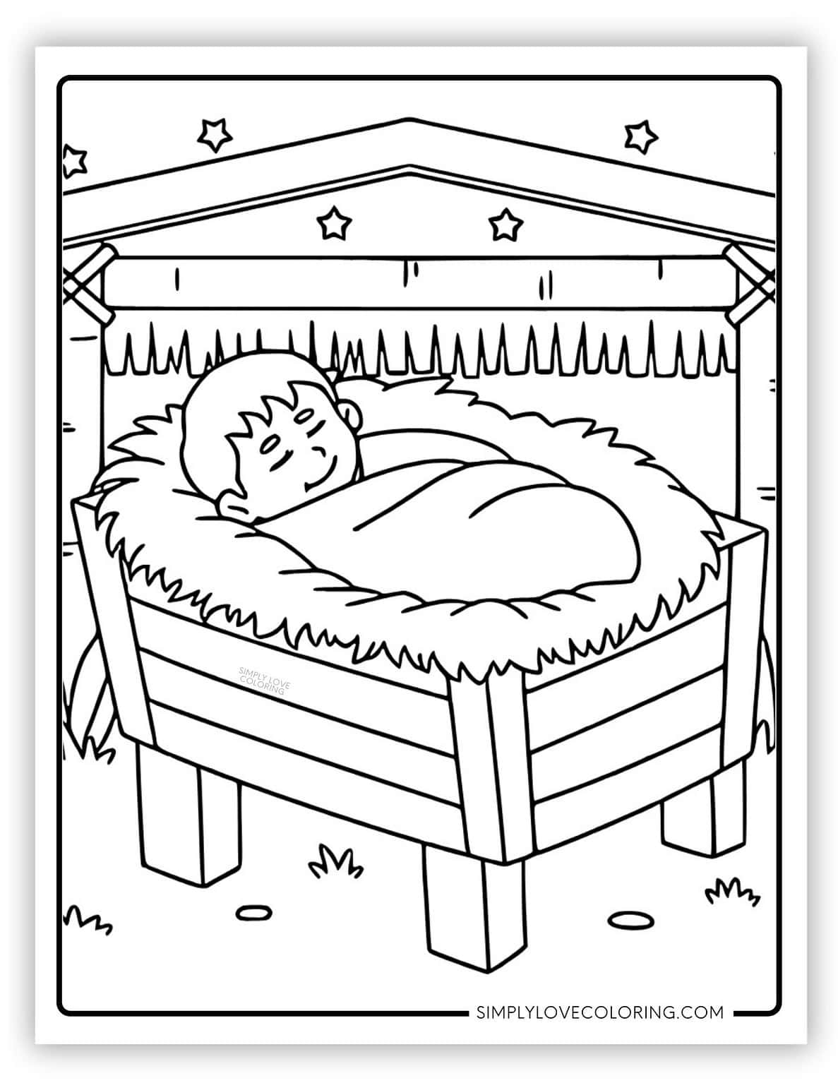 29 Jesus Coloring Pages (Free PDF Printables) - Simply Love Coloring