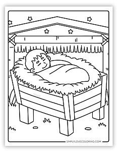 29 Jesus Coloring Pages (Free PDF Printables) - Simply Love Coloring