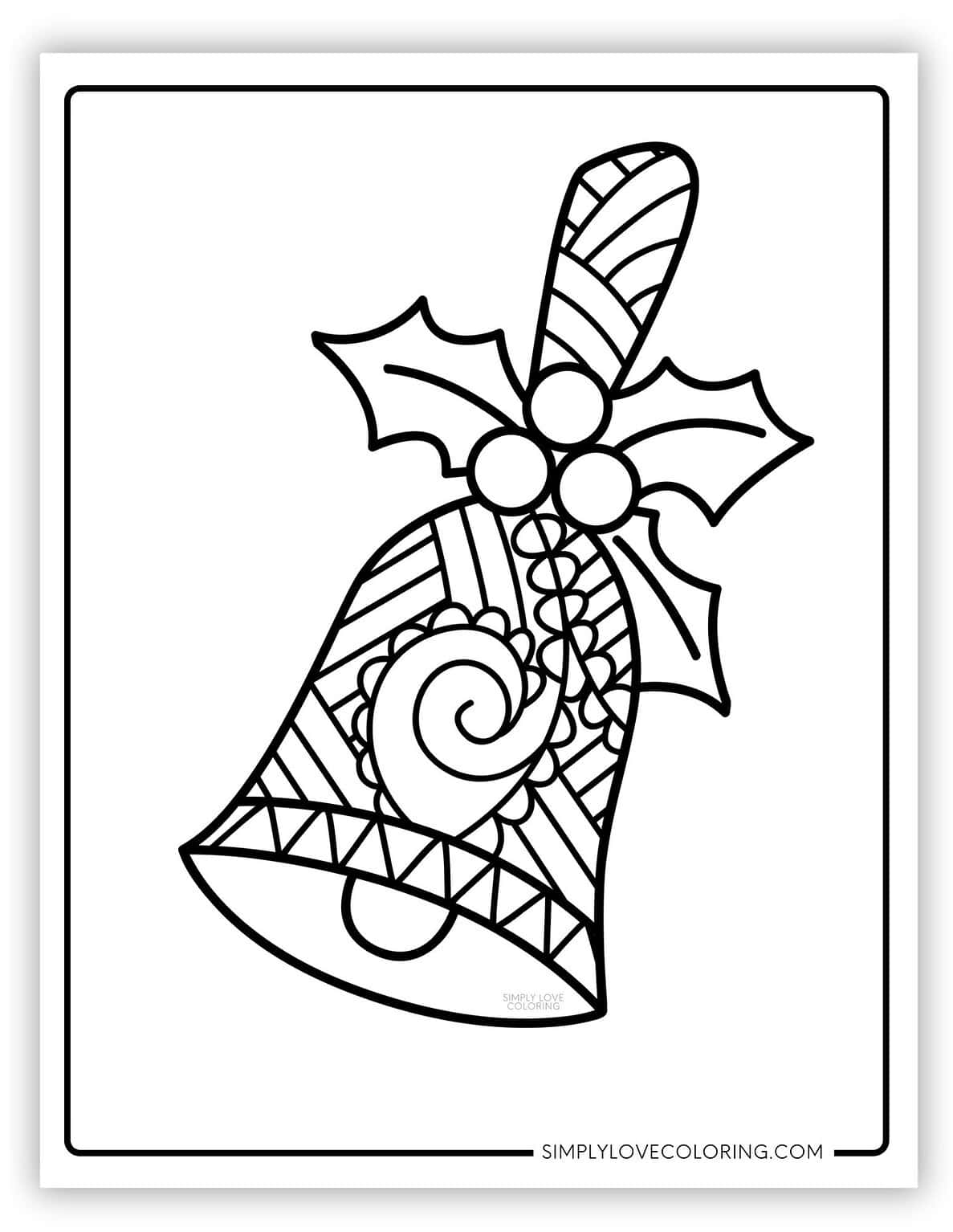 Christmas Mandala Coloring Pages (Free PDF Printables) - Simply Love ...
